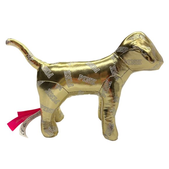 PINK Victoria's Secret | Toys | Victorias Secret Pink Gold Metallic ...